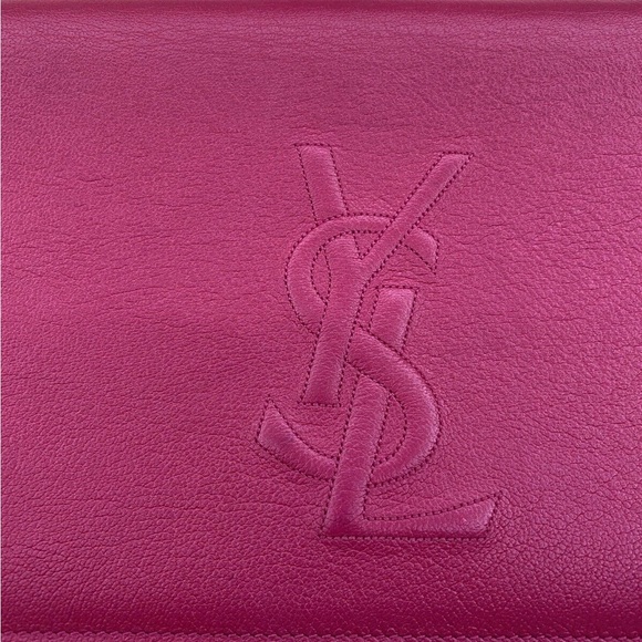 Yves Saint Laurent | Bags | Auth Yves Saint Laurent Pink Belle De Jour ...